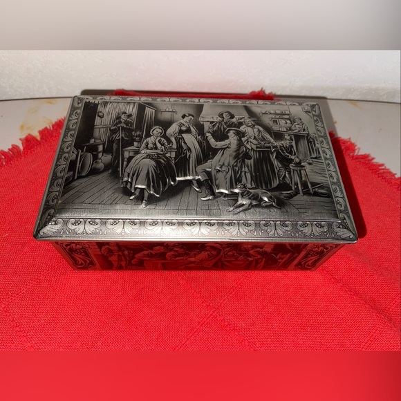 unbranded | Party Supplies | Vintage Teniers Metal Relief Biscuit ...